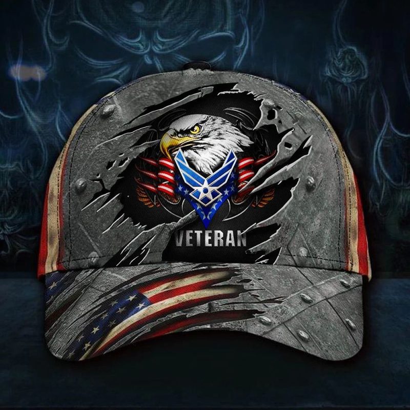 American Flag Eagle U.S Air Force Veteran Cap - Hot Sale 2025