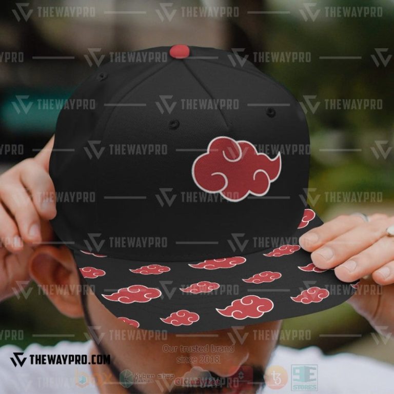 Anime Naruto Shippuden Akasuki Pattern Custom Baseball Cap - Hot Sale 2024
