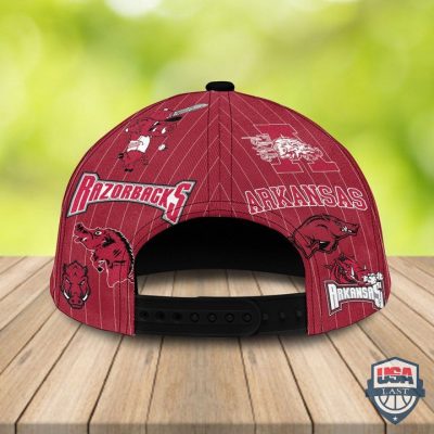 Arkansas Razorbacks Mascot Logo History Cap - Hot Sale 2024