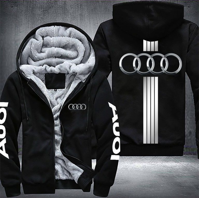 Audi Fleece Hoodie Jacket - Hot Sale 2025