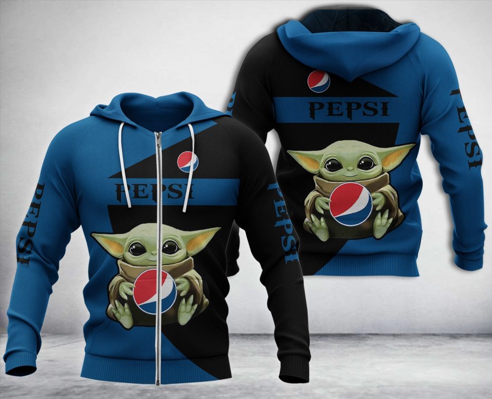 Baby Yoda Pepsi Company Hoodie, Zip Hoodie - Hot Sale 2026