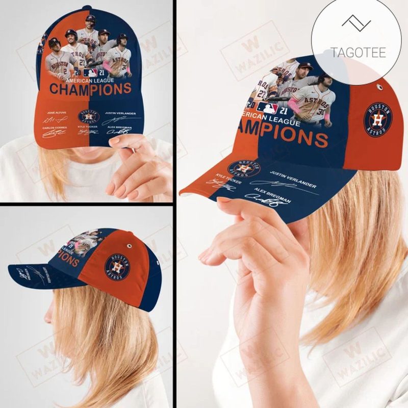 Baseball Houston Astros American League 2021 Championship Cap - Hot ...