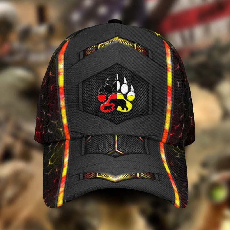 Bear Native American 3D Cap - Hot Sale 2025