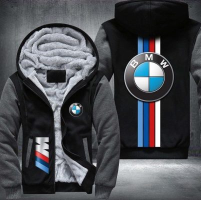 Bmw Fleece Hoodie Jacket - Hot Sale 2025