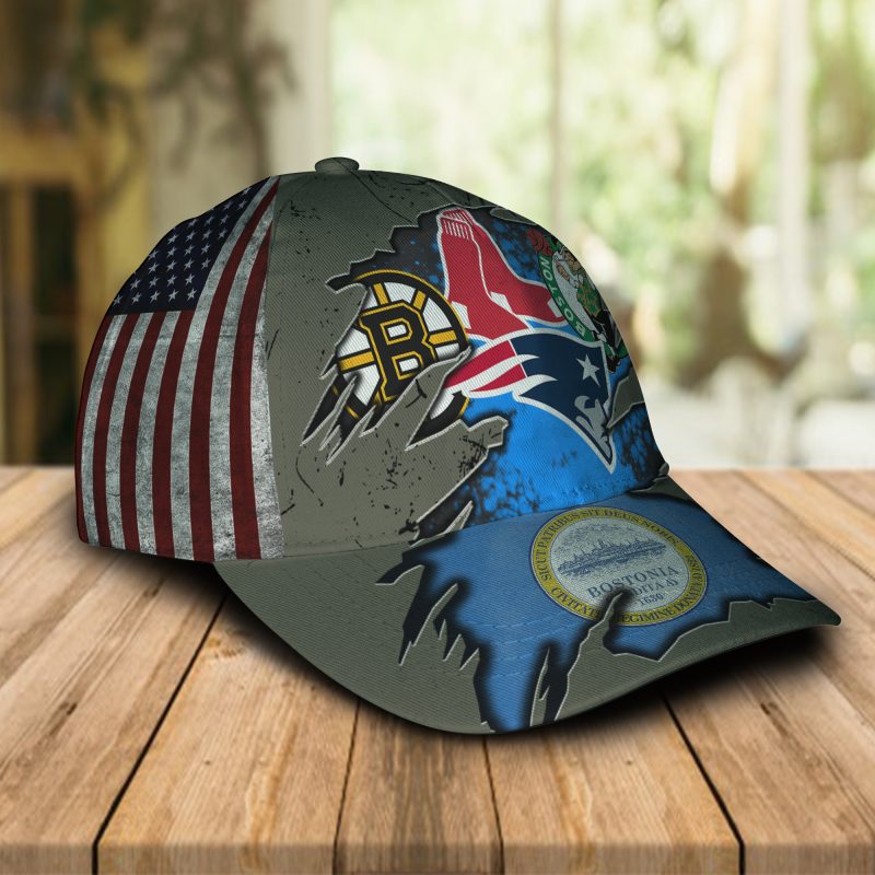 Boston Celtics New England Patriots Boston Bruins Boston Red Sox Cap ...