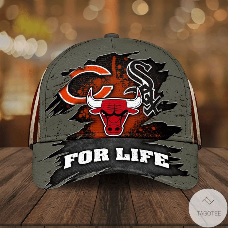 Chicago Bears X Chicago White Sox For Life Cap - Hot Sale 2025