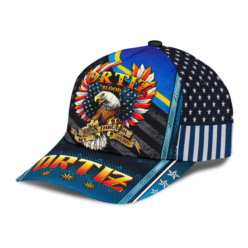Eagle Ortiz Blood Run Through My Veins Cap Hat - Hot Sale 2025