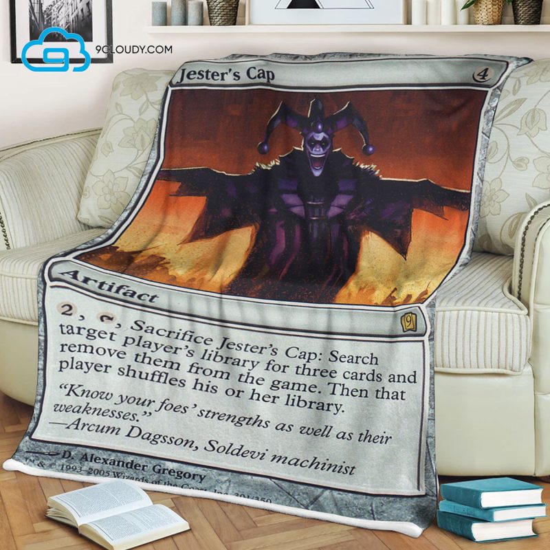 Game Magic The Gathering Jester’S Cap Blanket - Hot Sale 2025