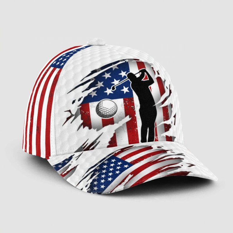 Golfer American Flag Cap - Hot Sale 2024