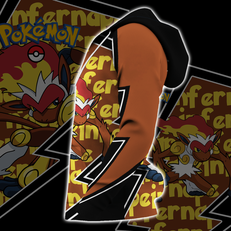 Infernape Costume Pokemon Anime 3D Hoodie, Shirt - Hot Sale 2026