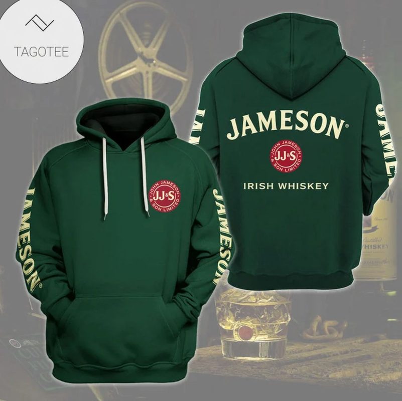 Jameson Irish Whiskey Logo Hoodie - Hot Sale 2026