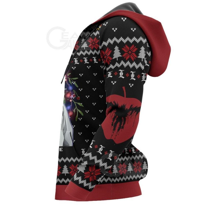 L Lawliet Death Note Anime 3D Hoodie, Shirt - Hot Sale 2025