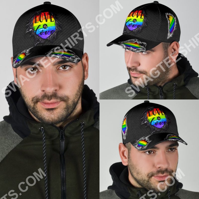 Lgbt Love Is Love All Over Print Classic Cap - Hot Sale 2025