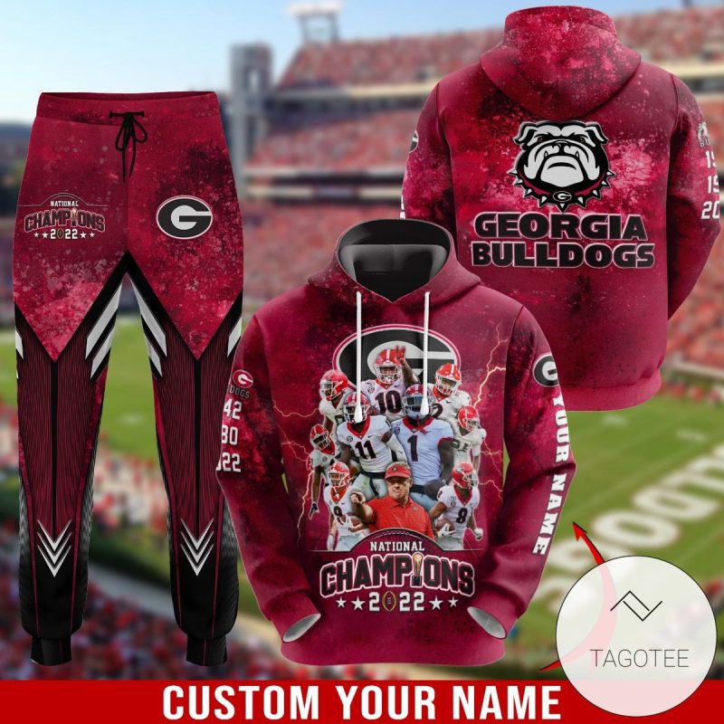 National Championship Georgia Bulldogs Hoodie And Pants - Hot Sale 2025