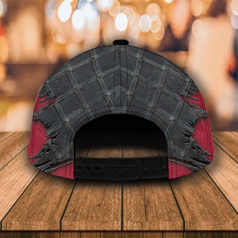 Ncaa Arkansas Razorbacks 3D Wings Skull Personalized Custom Cap - Hot ...