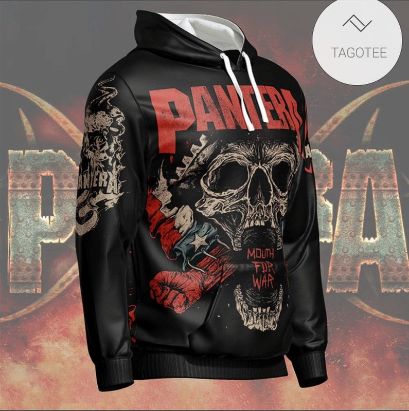 Pantera Skull Pantego Band Hoodie - Hot Sale 2025