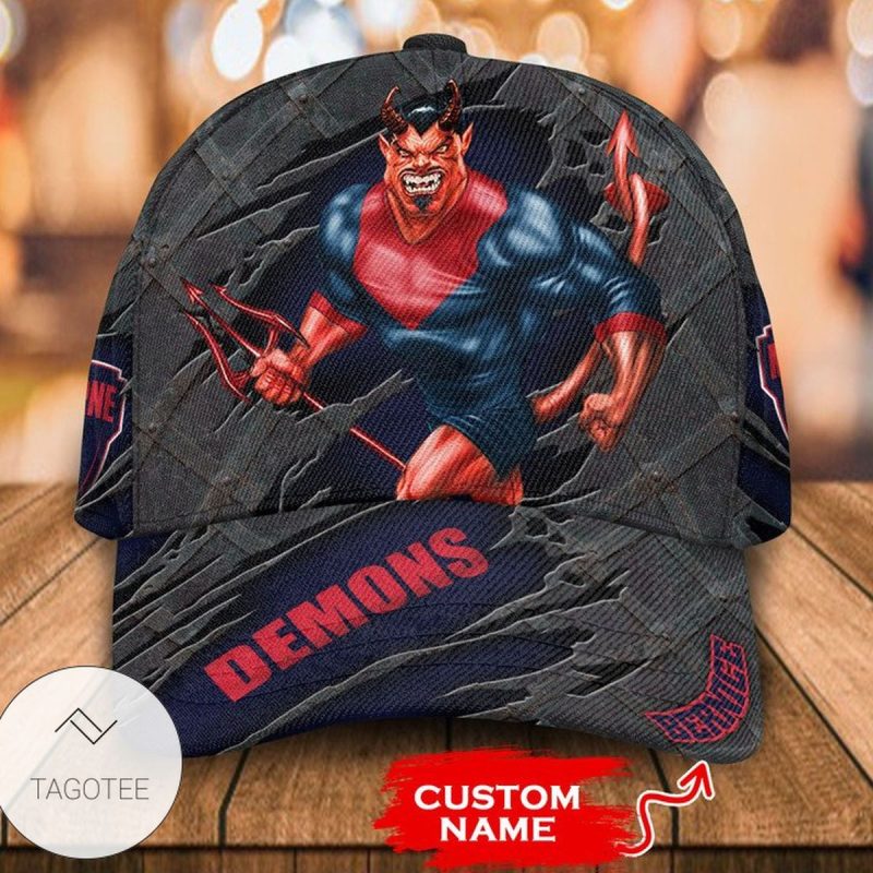 Personalized Afl Melbourne Demons 3D Mascot Hat Cap - Hot Sale 2025