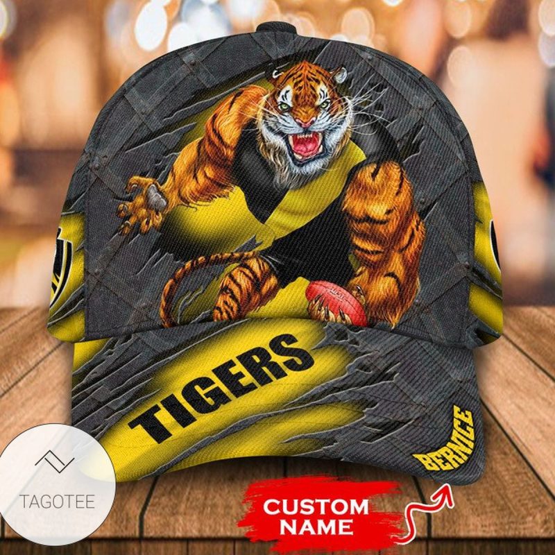 Personalized Afl Richmond Tigers 3D Mascot Hat Cap - Hot Sale 2025