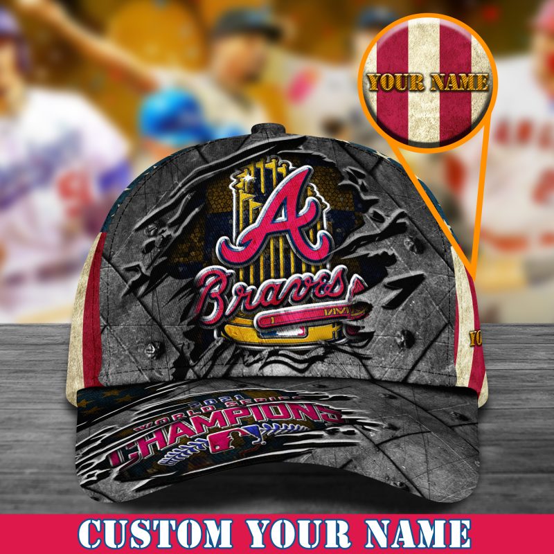 Personalized Atlanta Braves Champions Cap - Hot Sale 2025