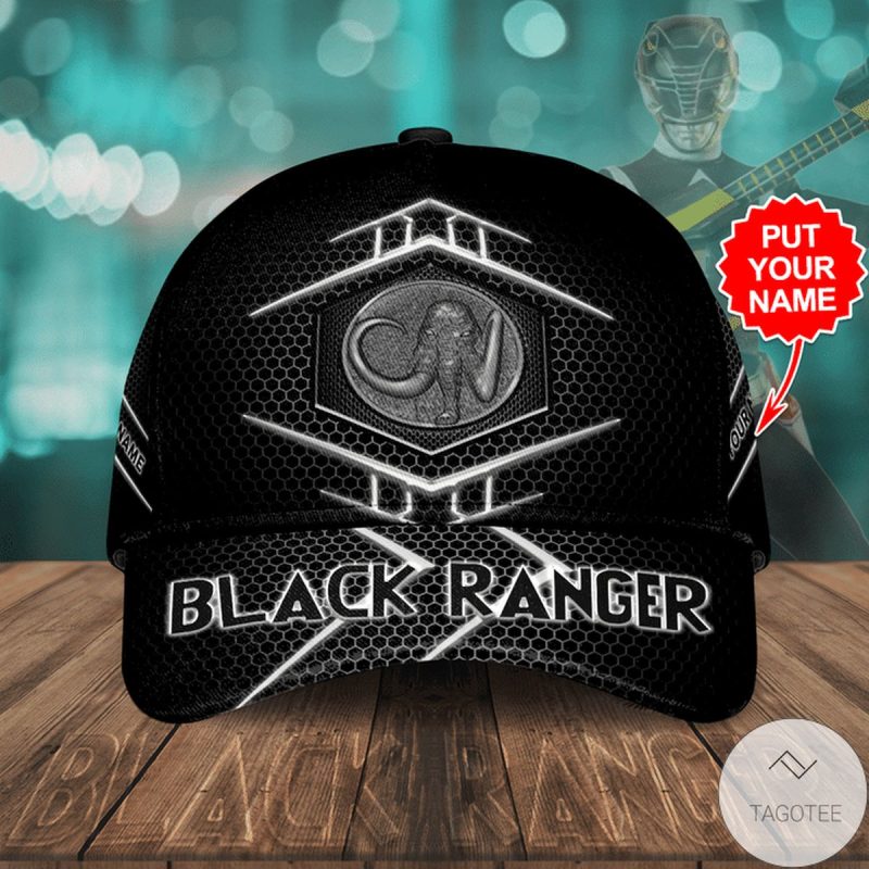 Personalized Black Ranger Cap - Hot Sale 2024