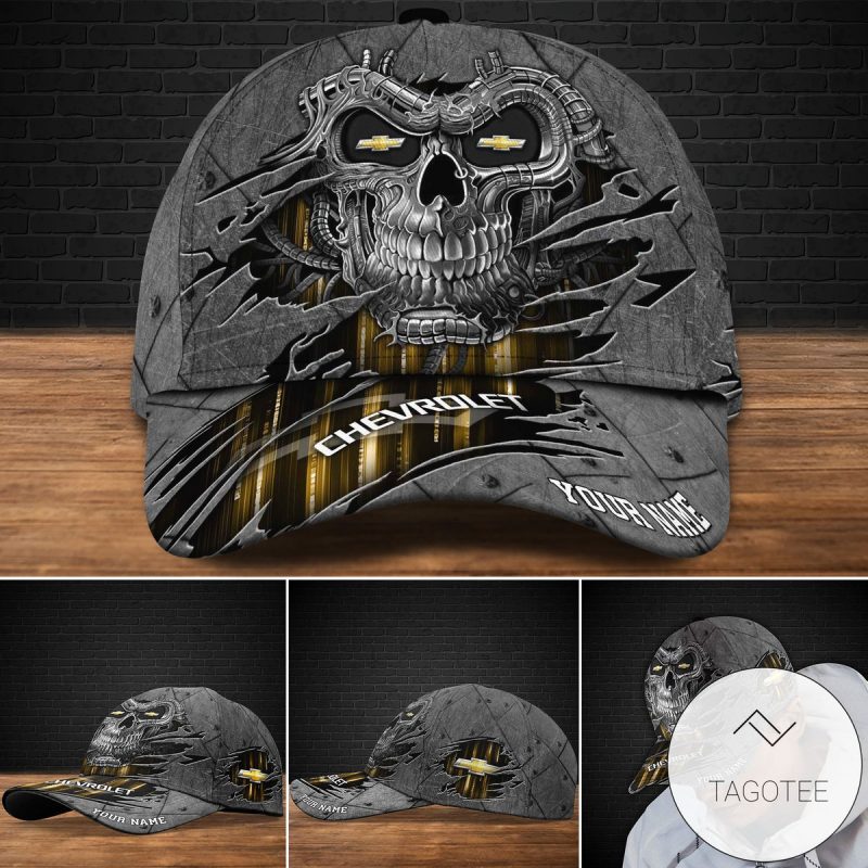 Personalized Chevrolet Skull For Fans Cap - Hot Sale 2025