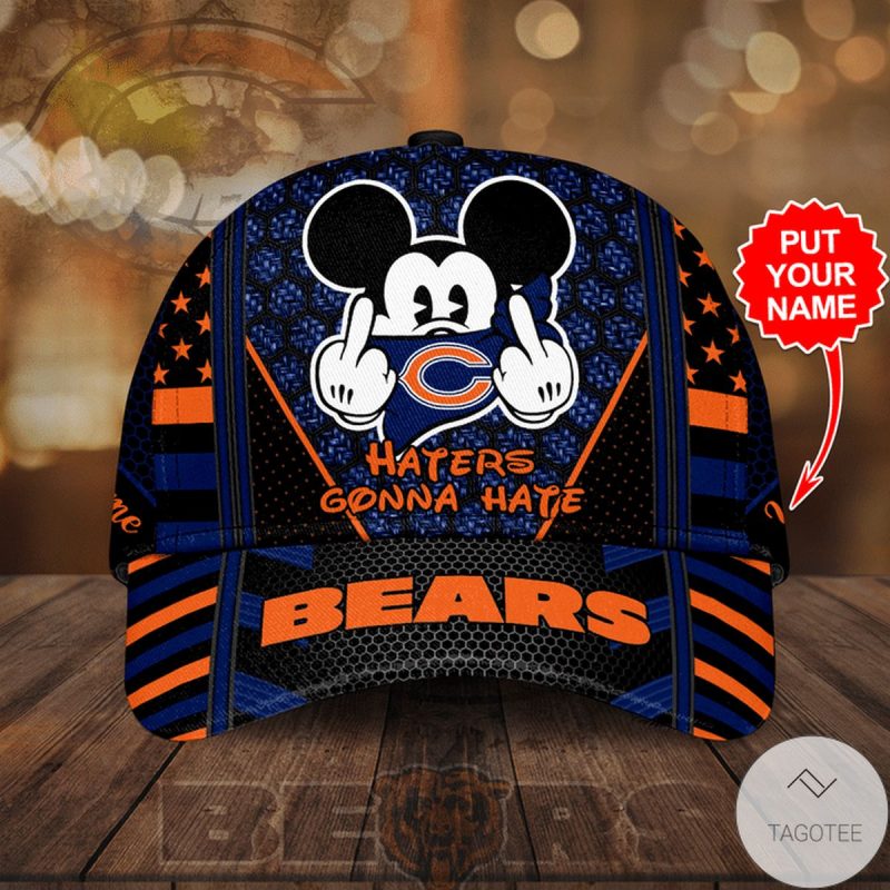 Personalized Chicago Bears Haters Gonna Hate Cap - Hot Sale 2025