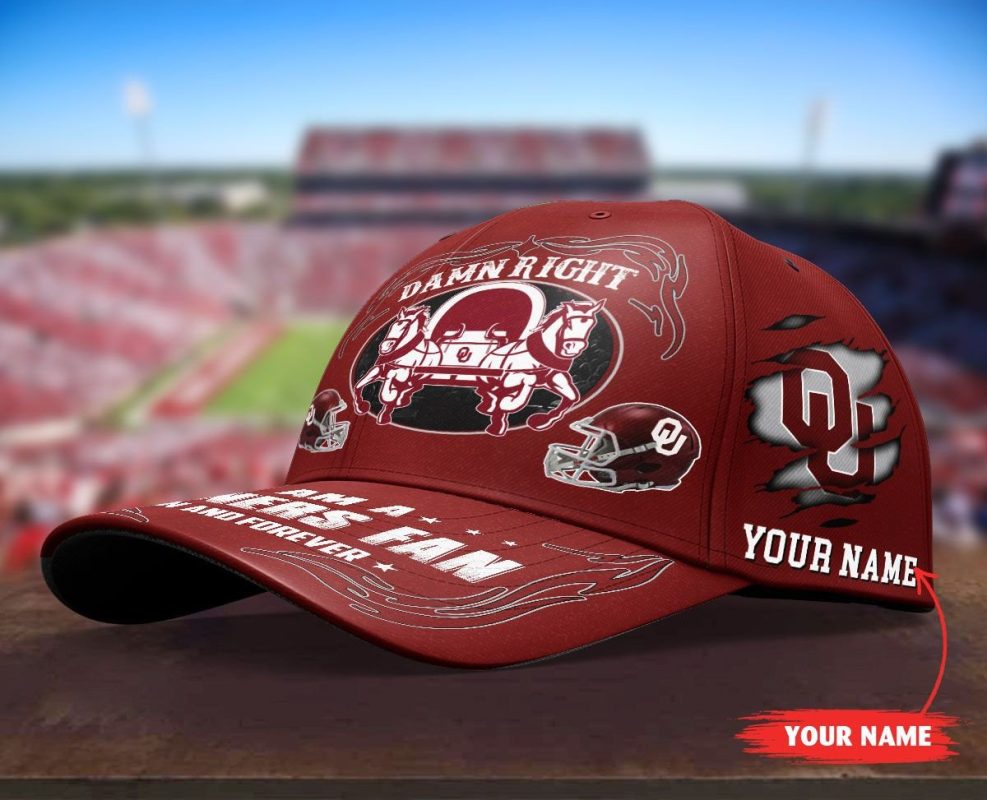 Personalized Damn Right I Am A Oklahoma Sooners Fan Now And Forever ...