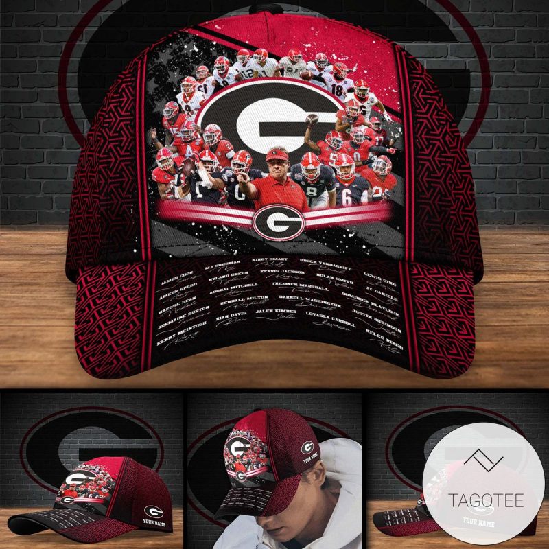 Personalized Georgia Bulldogs Football Player Sport Ncaa Baseball Cap ...