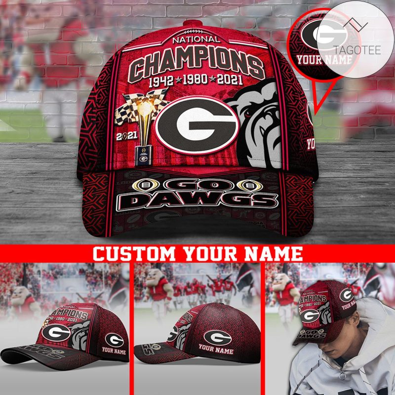 Personalized Georgia Bulldogs National Champions Go Dawgs Cap - Hot ...