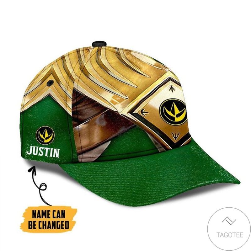 Personalized Green Mighty Morphin Power Rangers Cap - Hot Sale 2024