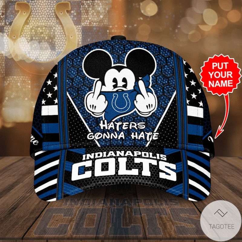 Personalized Haters Gonna Hate Indianapolis Colts Cap - Hot Sale 2024