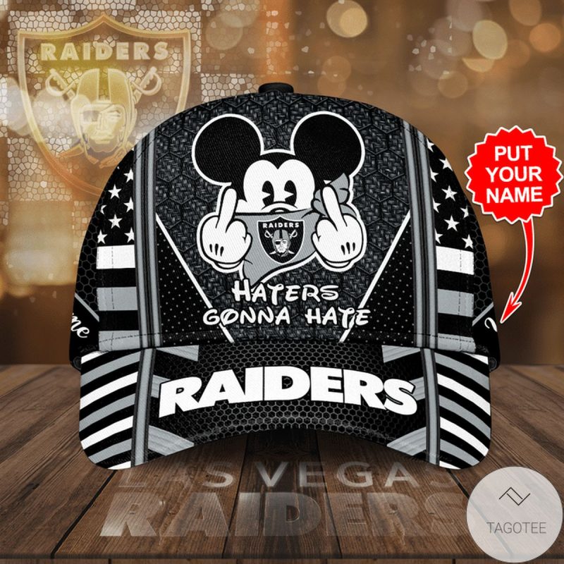 Personalized Las Vegas Raiders Haters Gonna Hate Cap - Hot Sale 2025