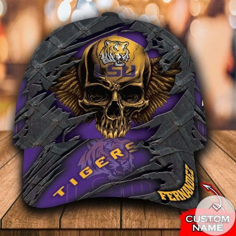 Personalized Ncaa Lsu Tigers 3D Skull Cap - Hot Sale 2025