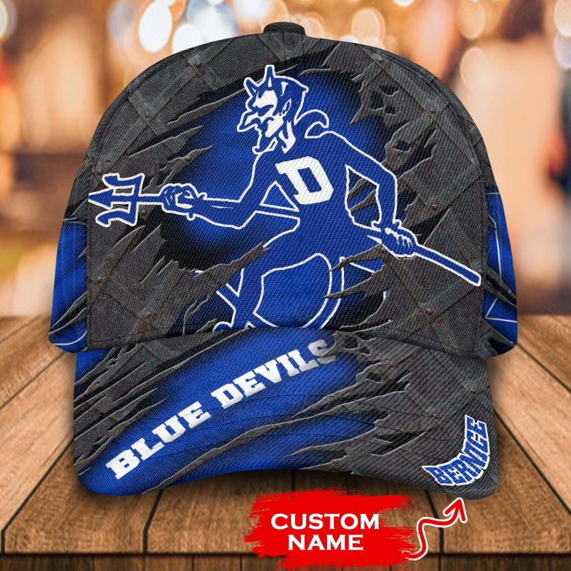 Personalized Ncaa1 Duke Blue Devils 3D Mascost Custom Name Cap - Hot ...