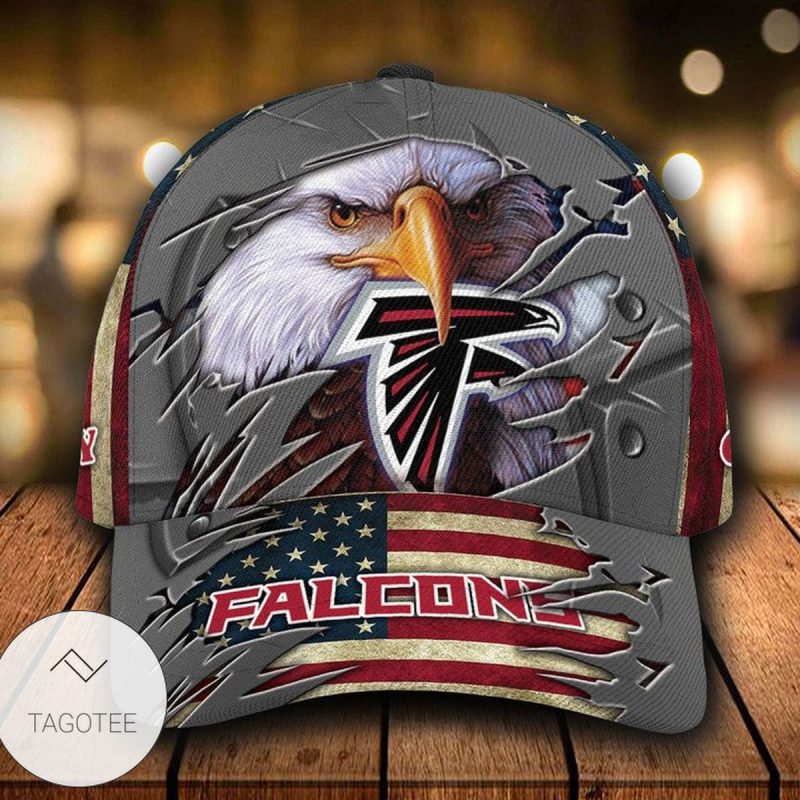 Personalized Nfl Atlanta Falcons 3D Eagle Hat Cap - Hot Sale 2025