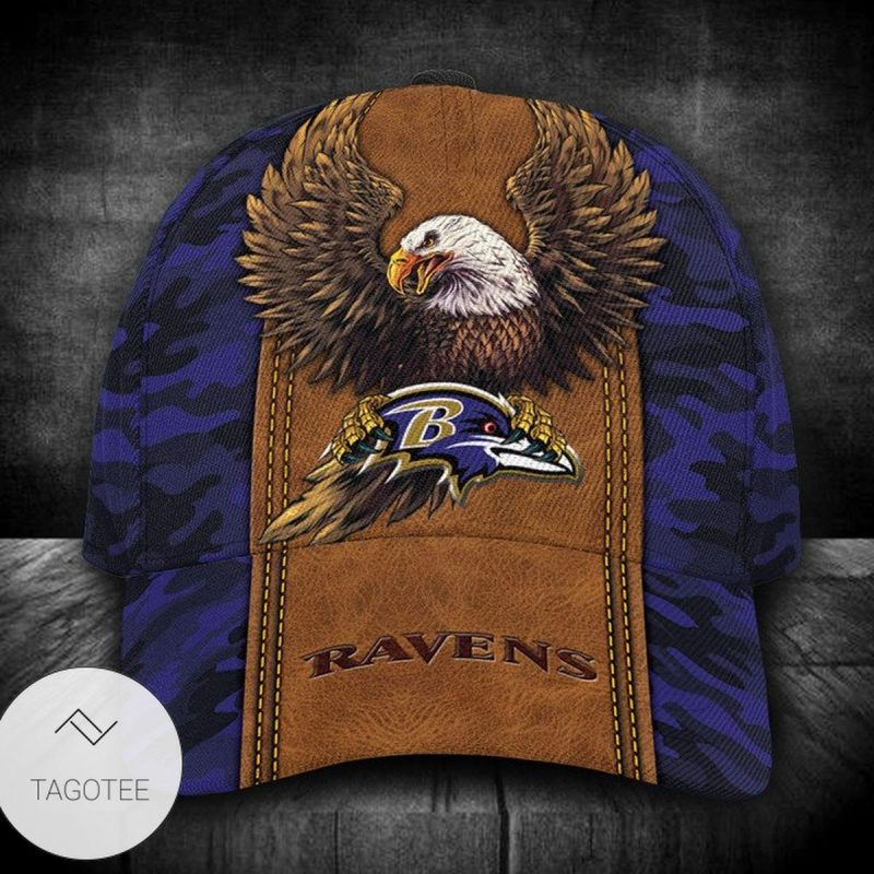 Personalized Nfl Baltimore Ravens Eagle Hat Cap - Hot Sale 2025