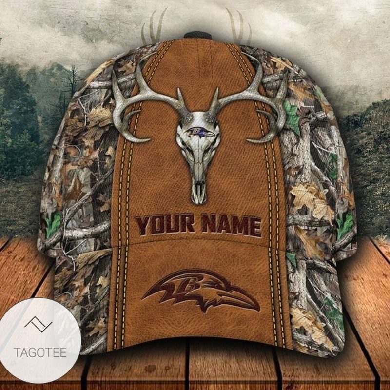 Personalized Nfl Baltimore Ravens Hunting Hat Cap - Hot Sale 2025