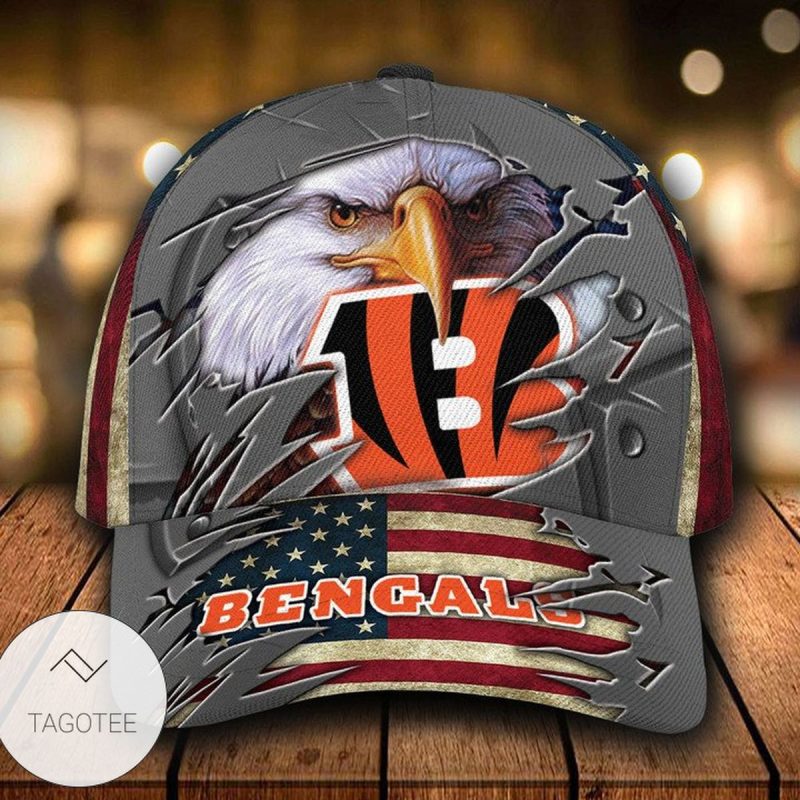 Personalized Nfl Cincinnati Bengals 3D Eagle Hat Cap - Hot Sale 2025