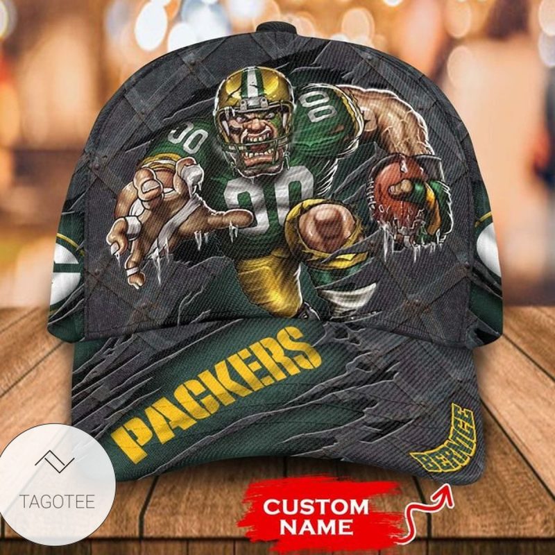 Personalized Nfl Green Bay Packers 3D Mascot Hat Cap - Hot Sale 2025