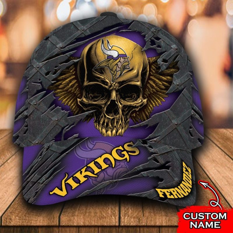Personalized Nfl Minnesota Vikings Cap - Hot Sale 2024