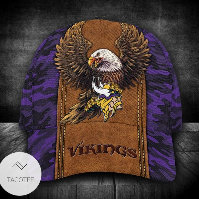 Personalized Nfl Minnesota Vikings Eagle Hat Cap - Hot Sale 2024