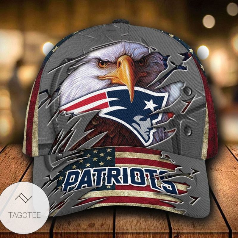 Personalized Nfl New England Patriots 3D Eagle Hat Cap - Hot Sale 2026
