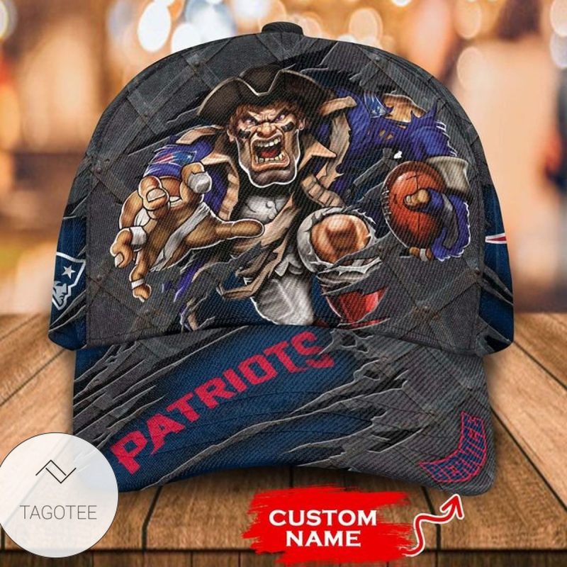 Personalized Nfl New England Patriots 3D Mascot Hat Cap - Hot Sale 2025