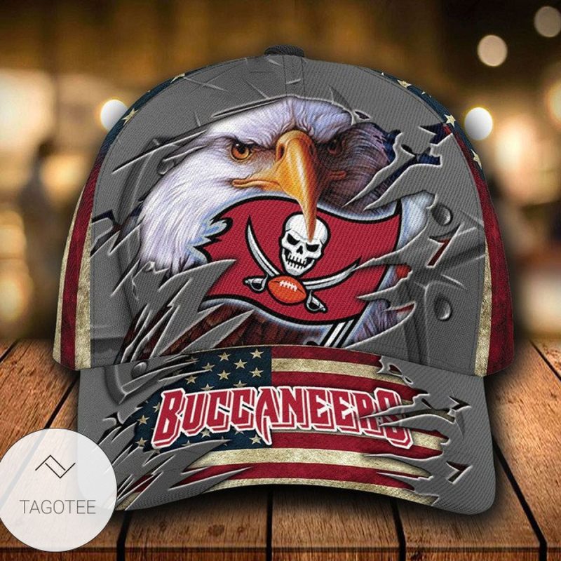 Personalized Nfl Tampa Bay Buccaneers 3D Eagle Hat Cap - Hot Sale 2025