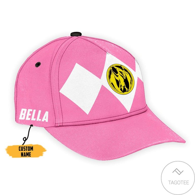 Personalized Pink Mighty Morphin Power Rangers Cap - Hot Sale 2025