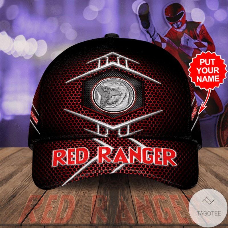 Personalized Red Ranger Cap - Hot Sale 2025