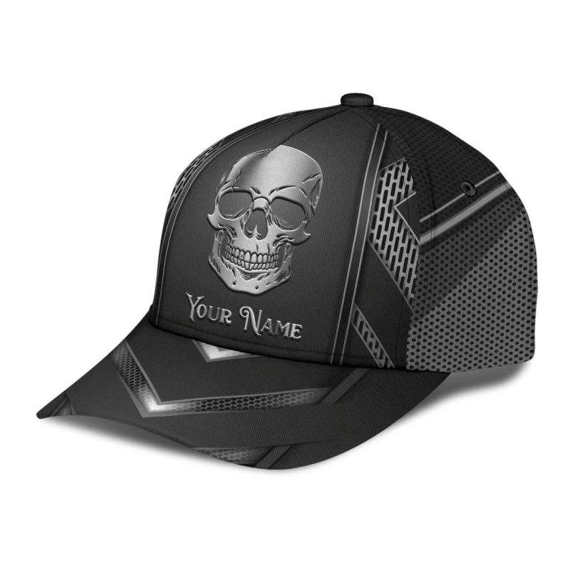 Personalized Skull Silver Pattern Classic Cap - Hot Sale 2025