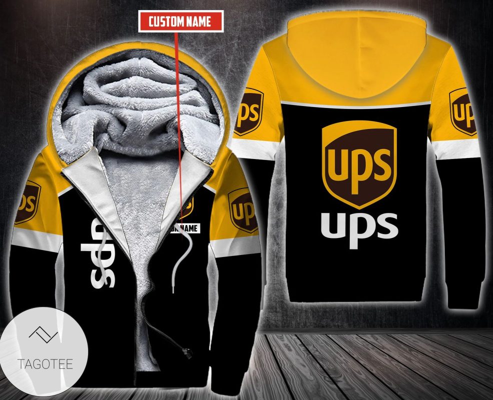 Personalized Ups Fleece Hoodie - Hot Sale 2024