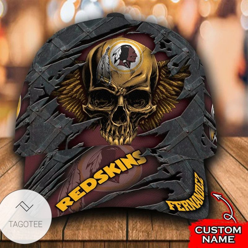 Personalized Washington Redskins Nfl Skull Hat Cap - Hot Sale 2025