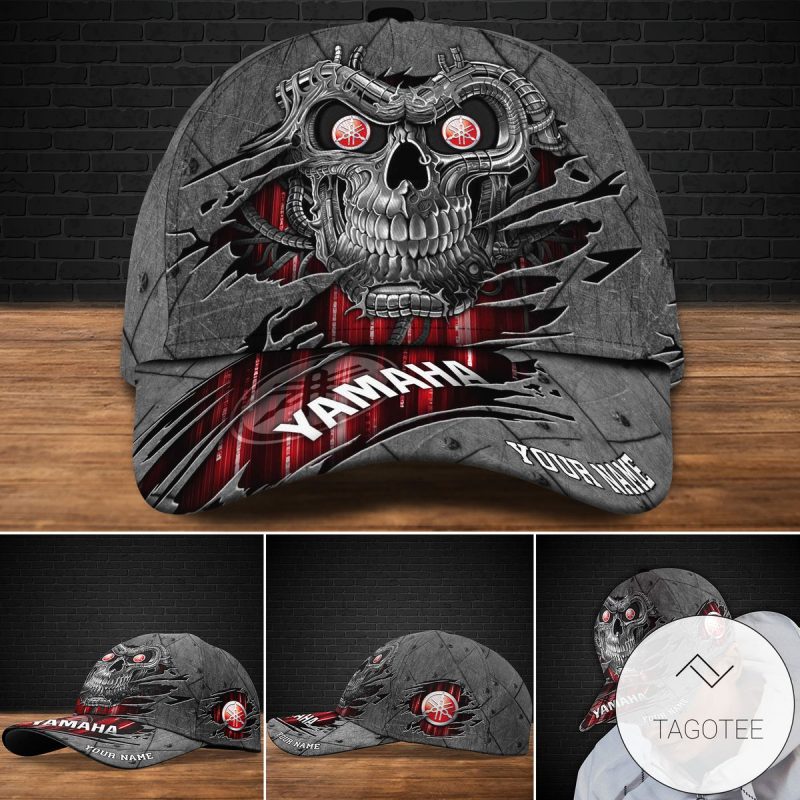 Personalized Yamaha Skull For Fans Cap - Hot Sale 2024